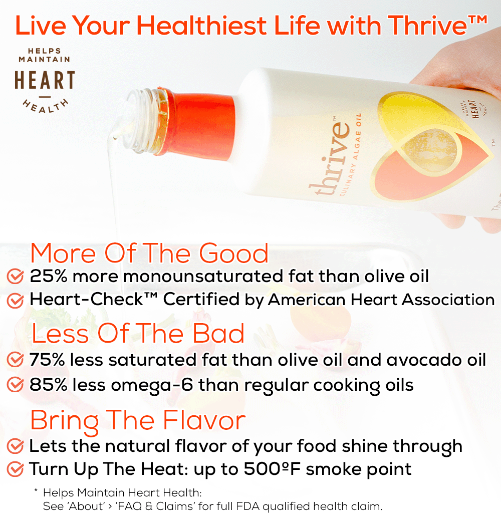 Thrive™ Culinary Algae Oils